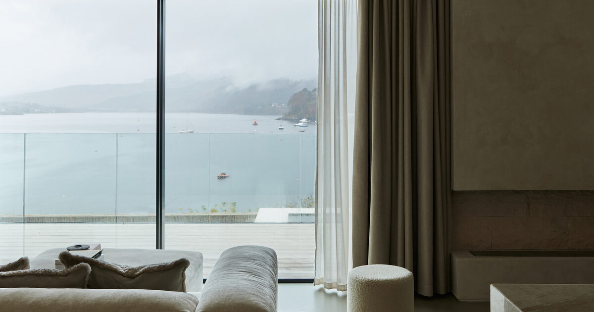 Sliding Glass Doors in Scotland | Portree Loch | minimal windows ...